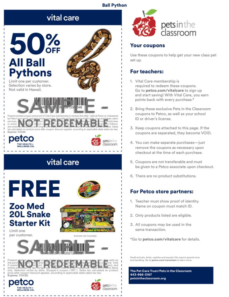 Petco Pets in the Classroom Grant | Education Grants