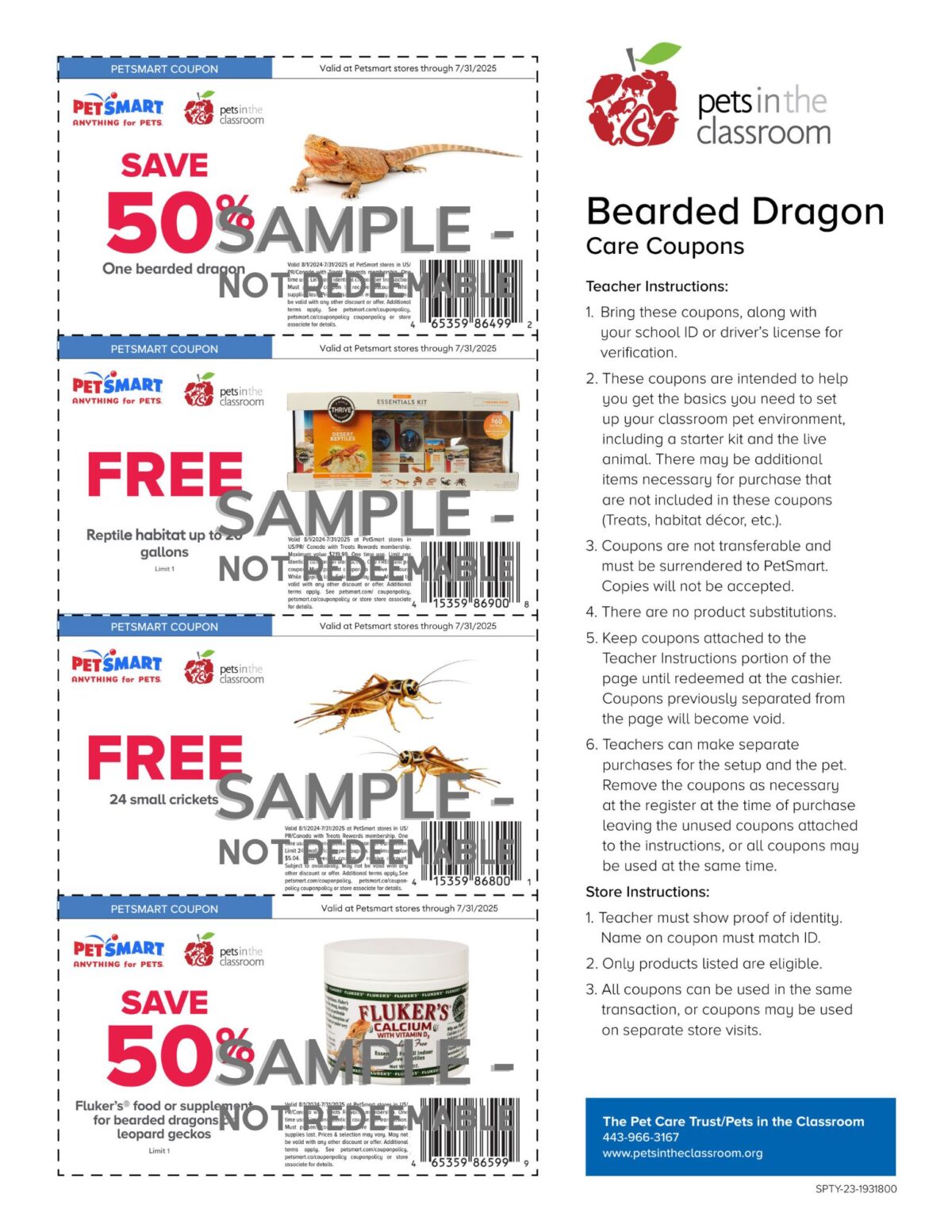 Petsmart Grant Coupon Samples | Education Grants
