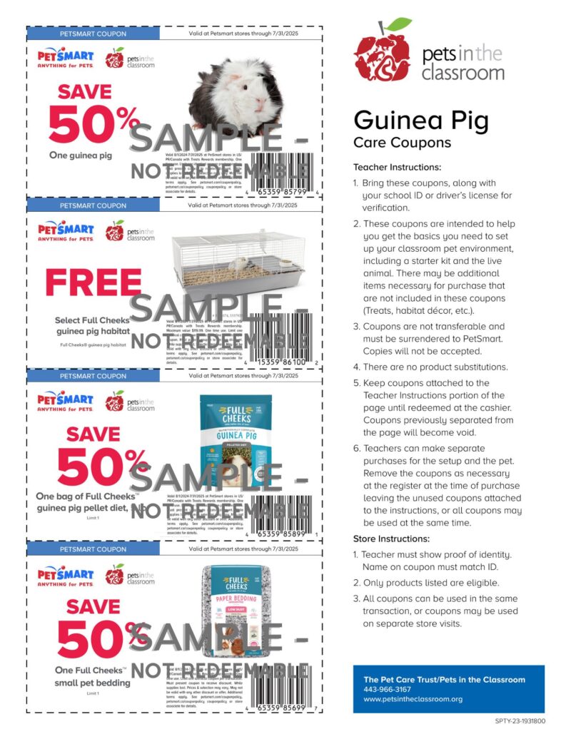 Petsmart Grant Coupon Samples | Education Grants